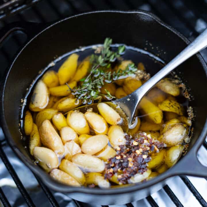 Easy Smoked Garlic Recipe Using Peeled Cloves